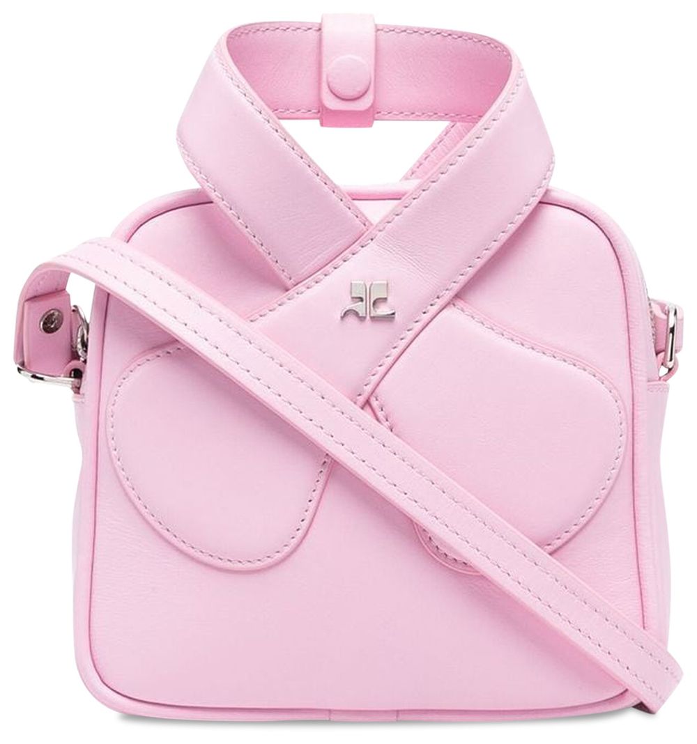 Buy Courrèges Leather Loop Bag 'Rose' - 222GSA027CR00105000 | GOAT