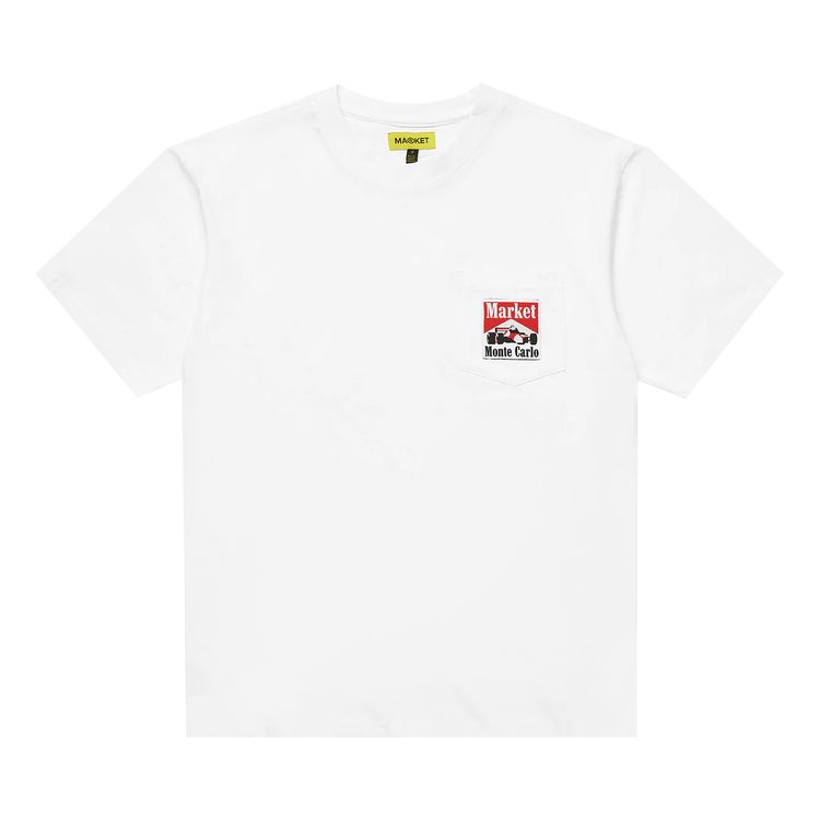 Buy Market Racing Logo T-Shirt 'White' - 399001071 WHIT | GOAT