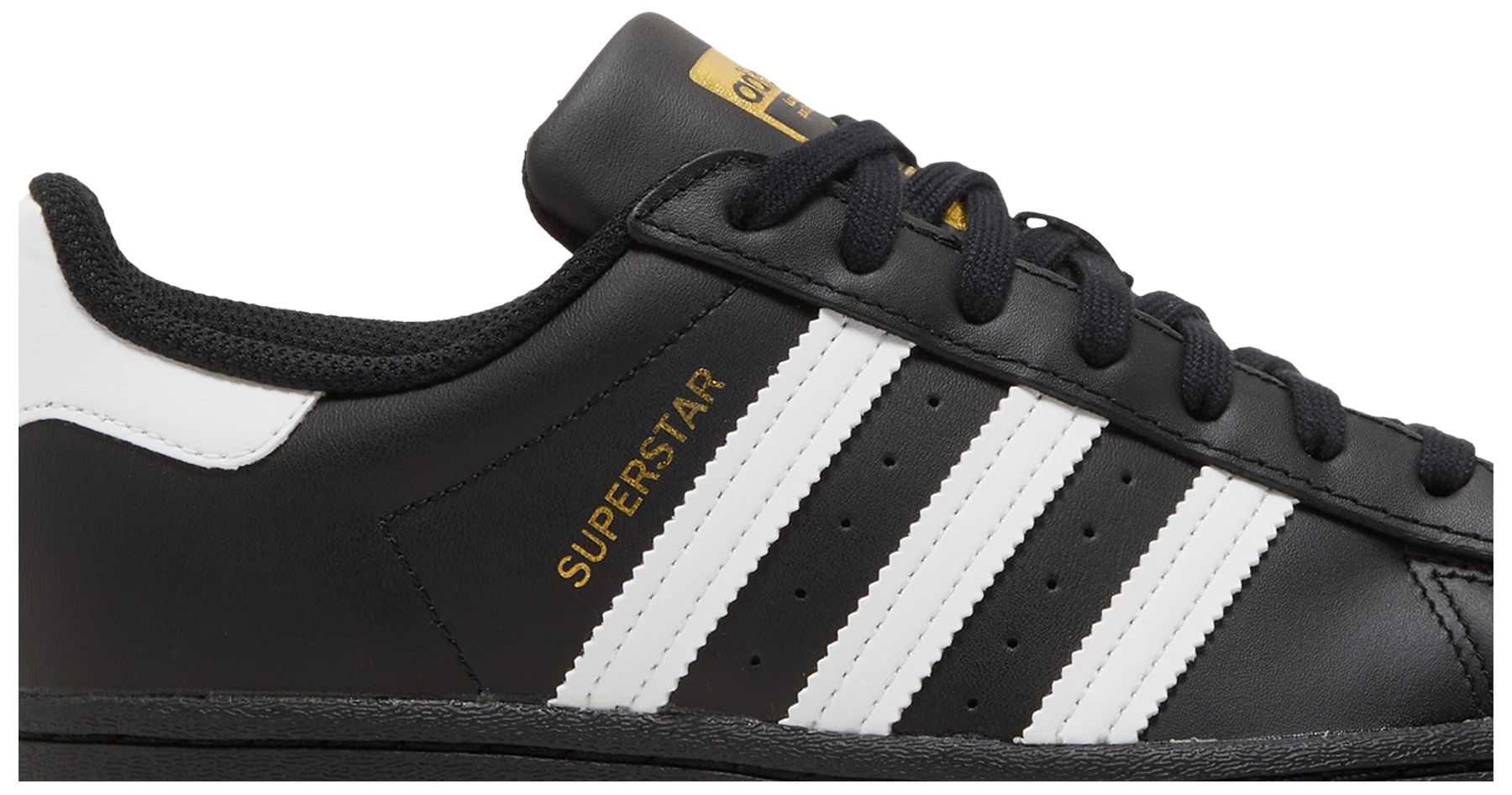 Buy Adidas Superstar J 'Black White' - EF5398 | GOAT