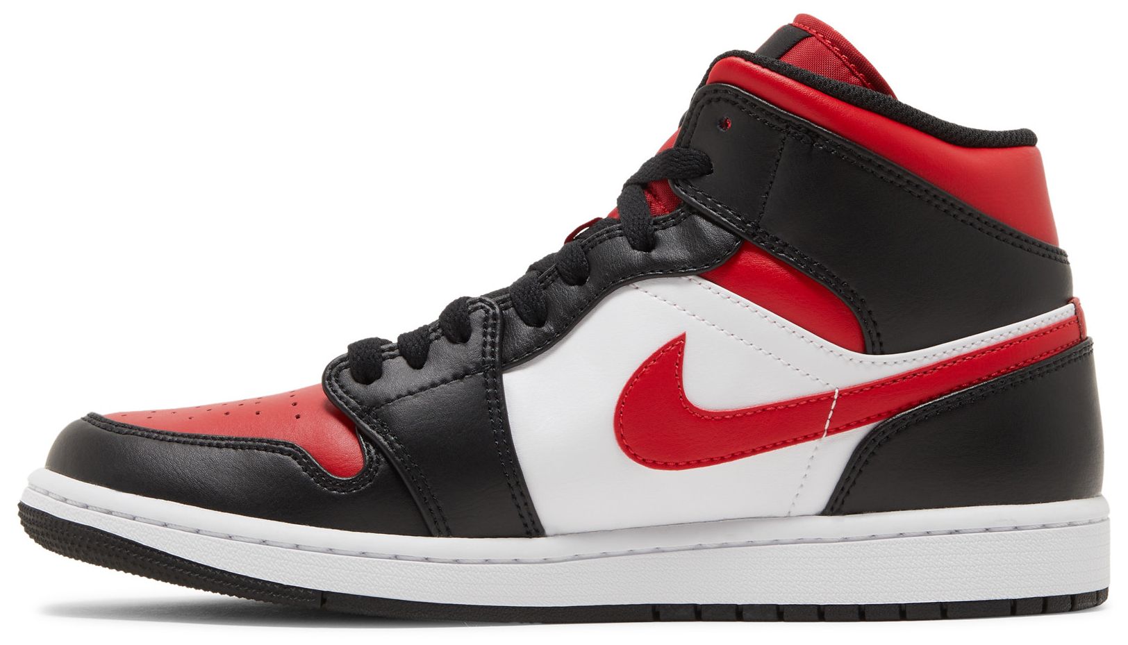 Buy Air Jordan 1 Mid 'Bred Toe' - 554724 079 | GOAT