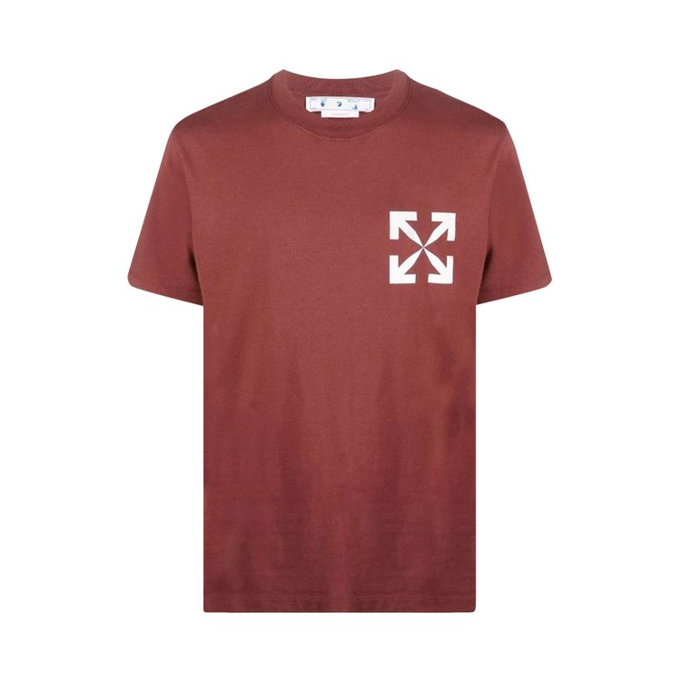 Buy Off-White Single Arrow Slim Short-Sleeve Tee 'Barolo/White ...