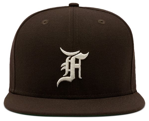 Buy Fear of God Essentials Essential 59Fifty Fitted Cap 'Walnut ...