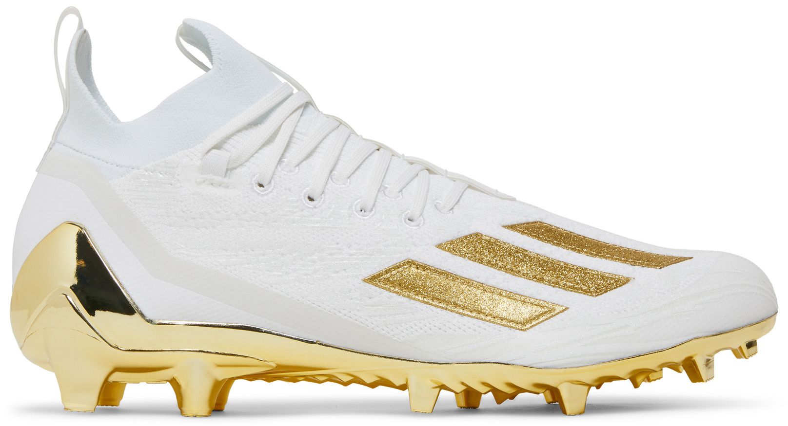 Buy Adidas Adizero Cleats Primeknit 'White Gold Metallic' - GX5100 | GOAT