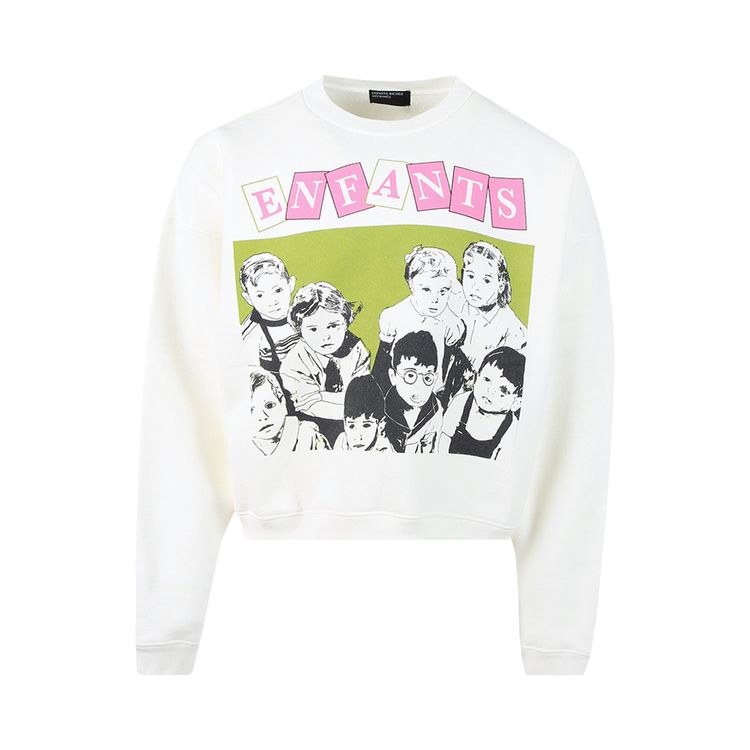 Buy Enfants Riches Déprimés Enfants Sybil 7 Crewneck 'Ivory/Multicolor ...