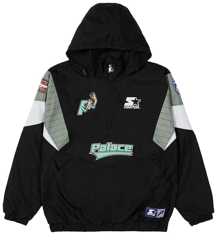 Buy Palace x Starter Breakaway Jacket 'Black' - P22STAJK001 | GOAT