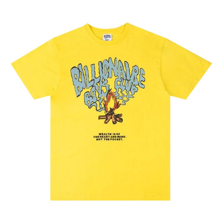Buy Billionaire Boys Club Smoke Tee 'Habanero Gold' - 821 5207 HABA ...
