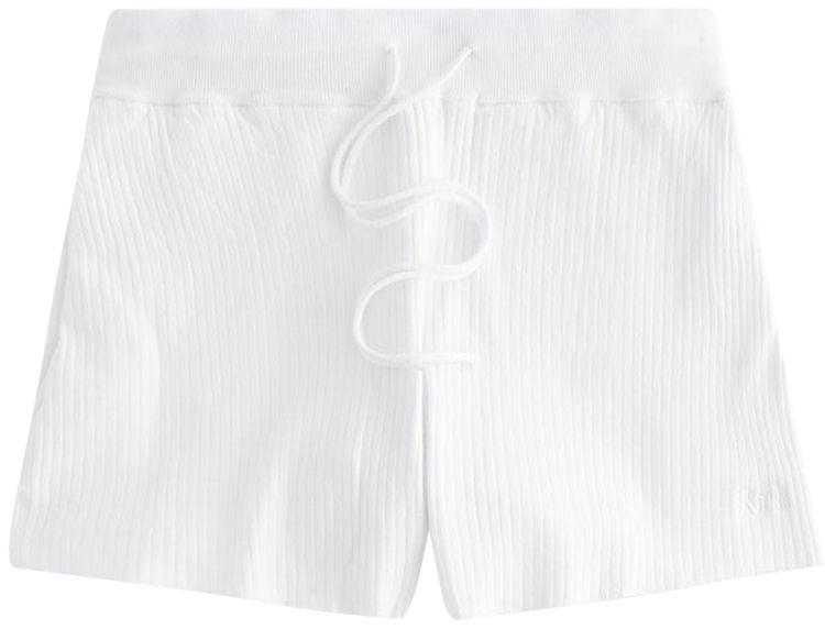 Buy Kith Women Rib Knit Erika Short 'White' - KHW060057 101 | GOAT