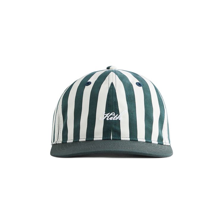 Buy Kith Women Script Striped Cap 'Agate' - KHW050024 314 | GOAT