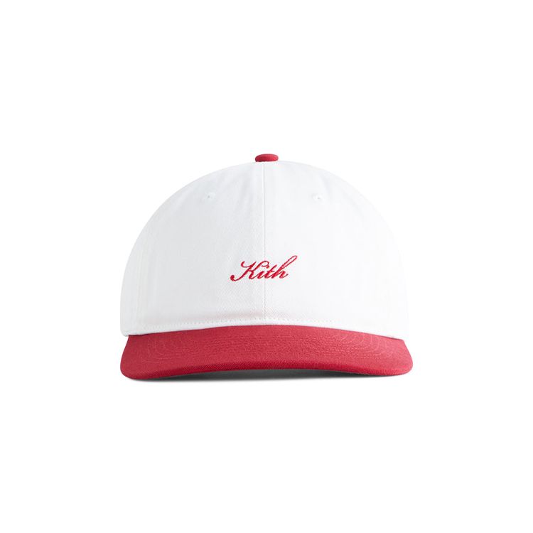 Buy Kith Women Script Logo Cap 'Pyre' - KHW050032 607 | GOAT