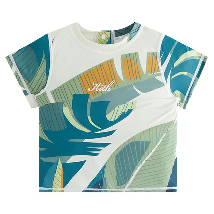Buy Kith Kids Baby Rash Guard Swim Tee 'Waffle' - KHK070004 102 | GOAT