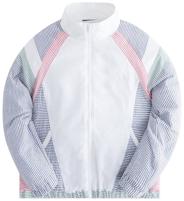 Buy Kith Kids Seersucker Track Jacket 'Concrete' - KHK010045 005 | GOAT