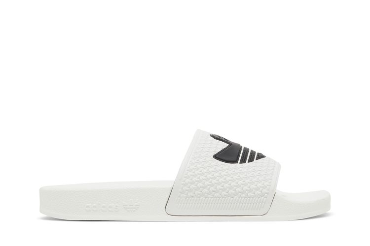 Buy Mark Gonzales x adidas Shmoofoil Slide 'White Black' - FY6848 | GOAT