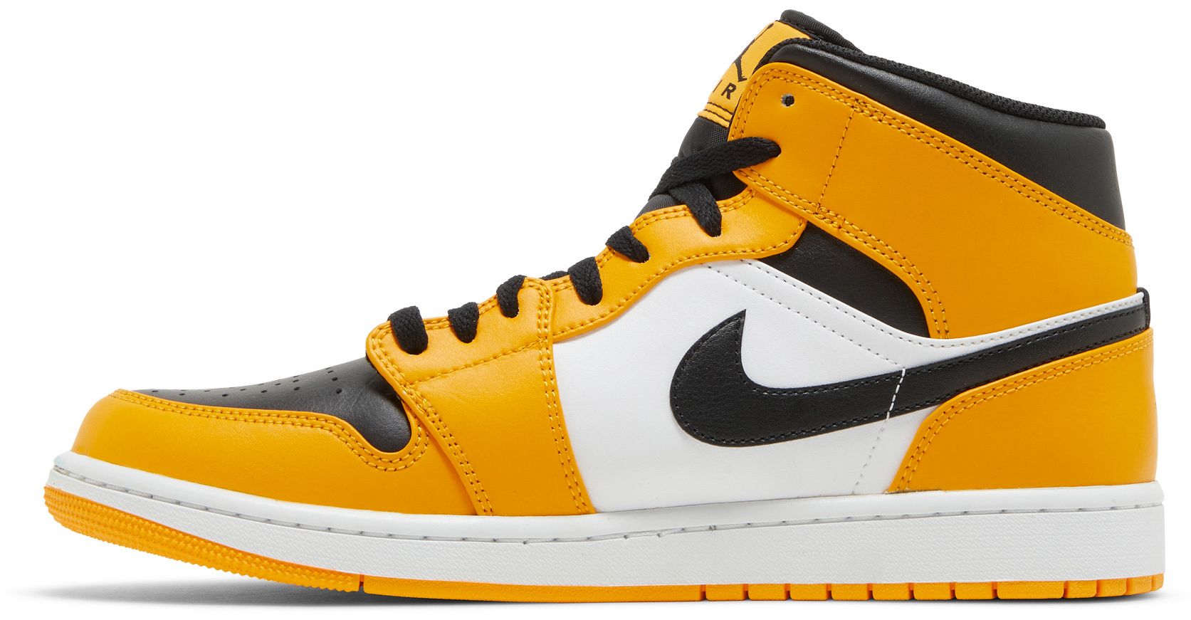 Buy Air Jordan 1 Mid 'Reverse Yellow Toe' - 554724 701 | GOAT