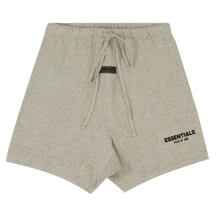 Buy Fear of God Essentials Sweatshort 'Dark Oatmeal' - 160BT212013F | GOAT