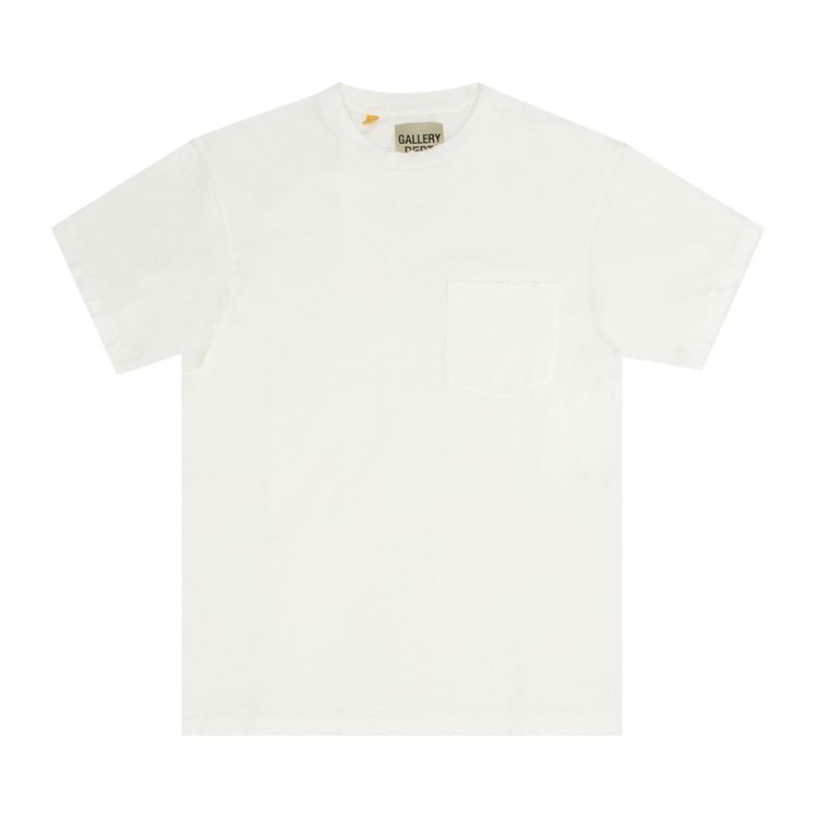 Buy Gallery Dept. Plain Vintage Pocket Tee 'White' - PVP 1030 WHIT | GOAT