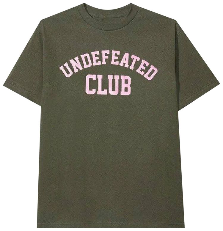 Buy Anti Social Social Club x Undefeated Club Tee 'Army' - 0657 ...