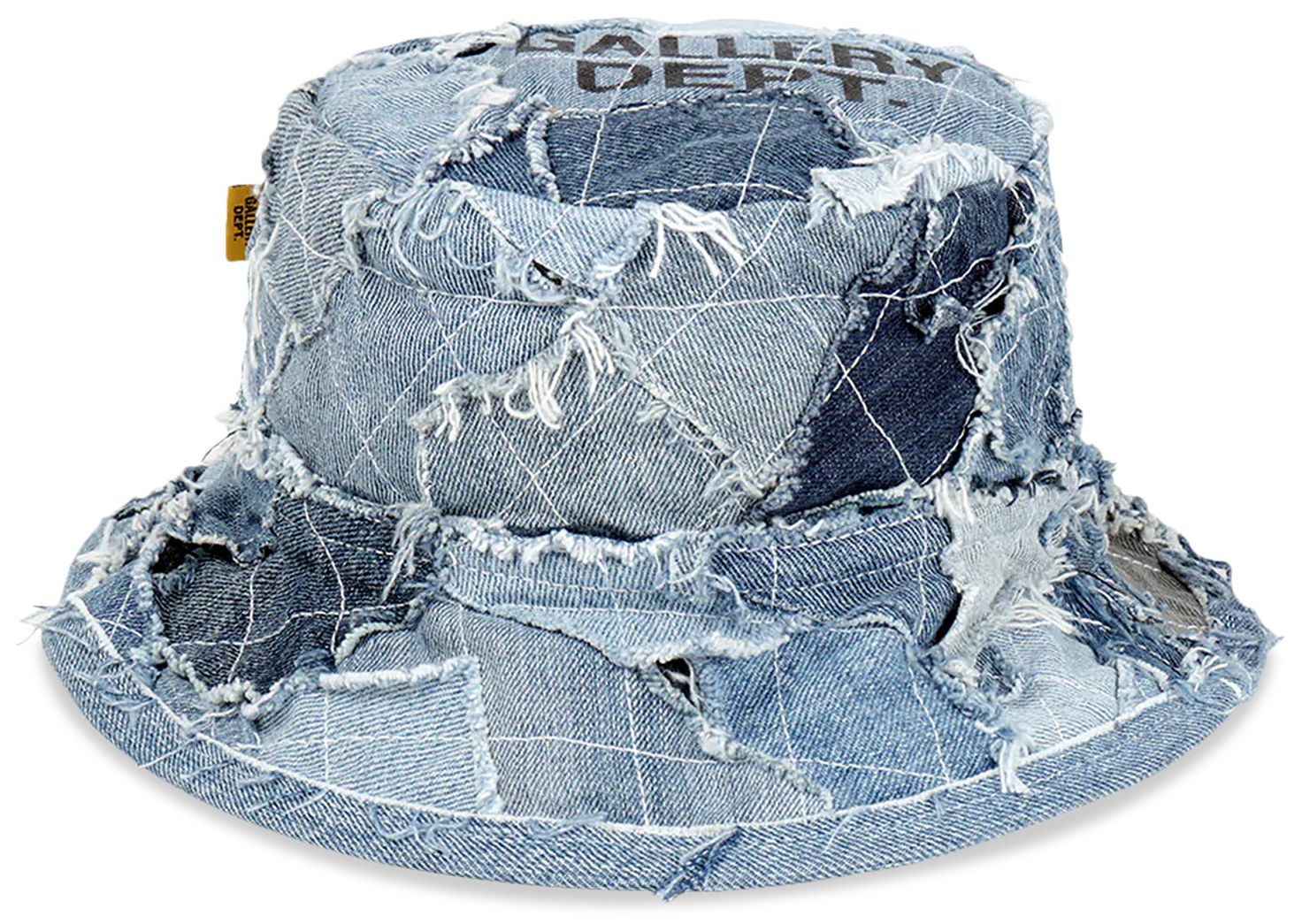 Buy Gallery Dept. Recycled Denim Roadman Bucket Hat 'Blue' - RDQBH 9180 BLUE | GOAT