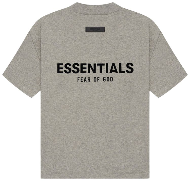 Buy Fear of God Essentials Kids Essentials Tee 'Dark Oatmeal ...