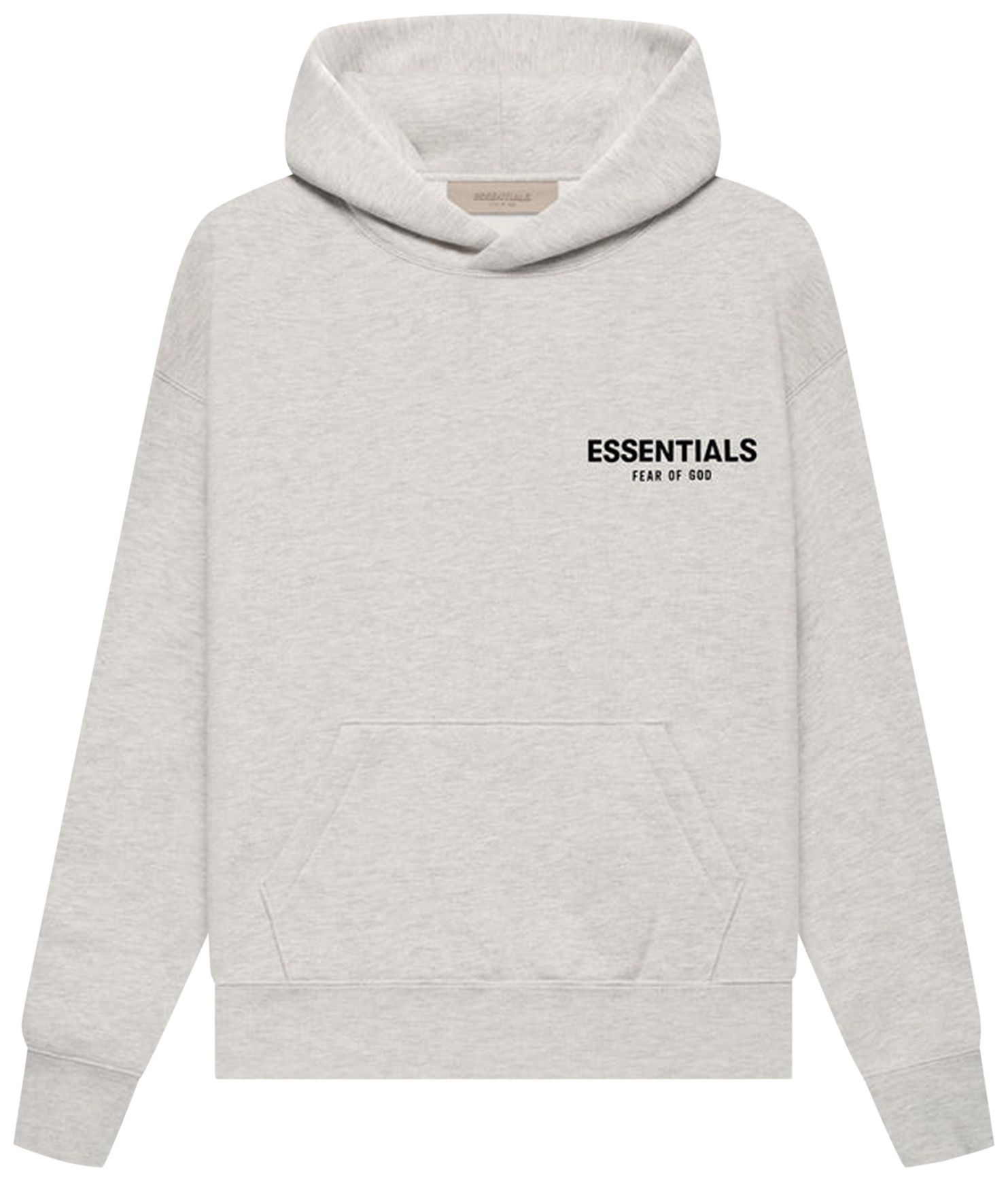 Buy Fear of God Essentials Kids Essentials Hoodie 'Light Oatmeal ...