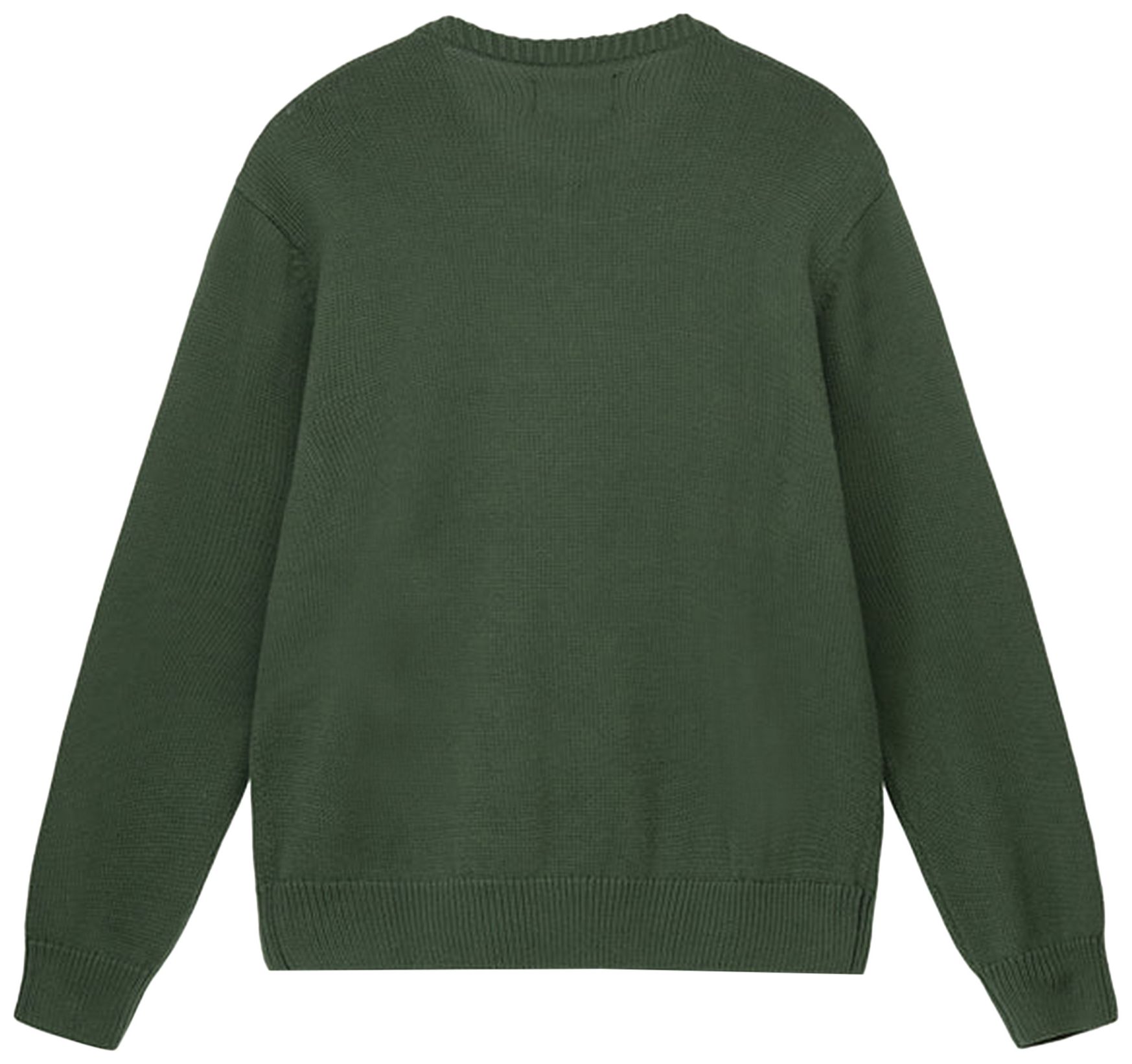 Buy Stussy Curly S Sweater 'Green' - 117073 GREE | GOAT