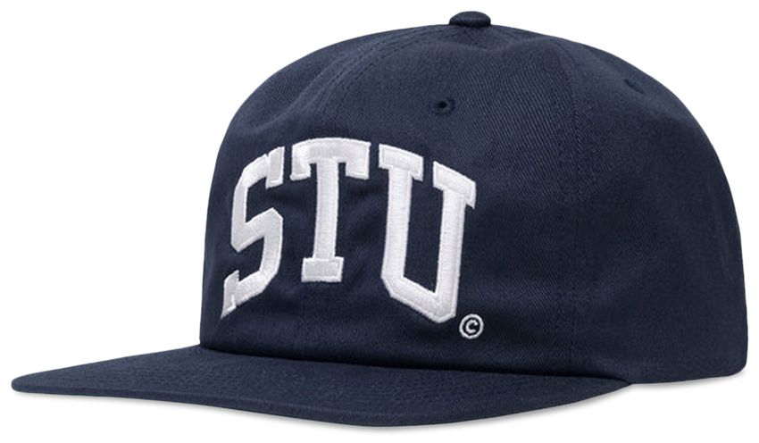Buy Stussy Stu Arch Strapback Cap 'Navy' - 1311066 NAVY | GOAT