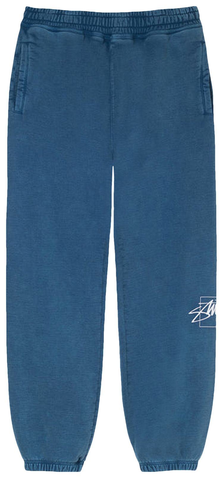 Buy Stussy Dyed Stussy Designs Pant 'Blue' - 116561 BLUE | GOAT