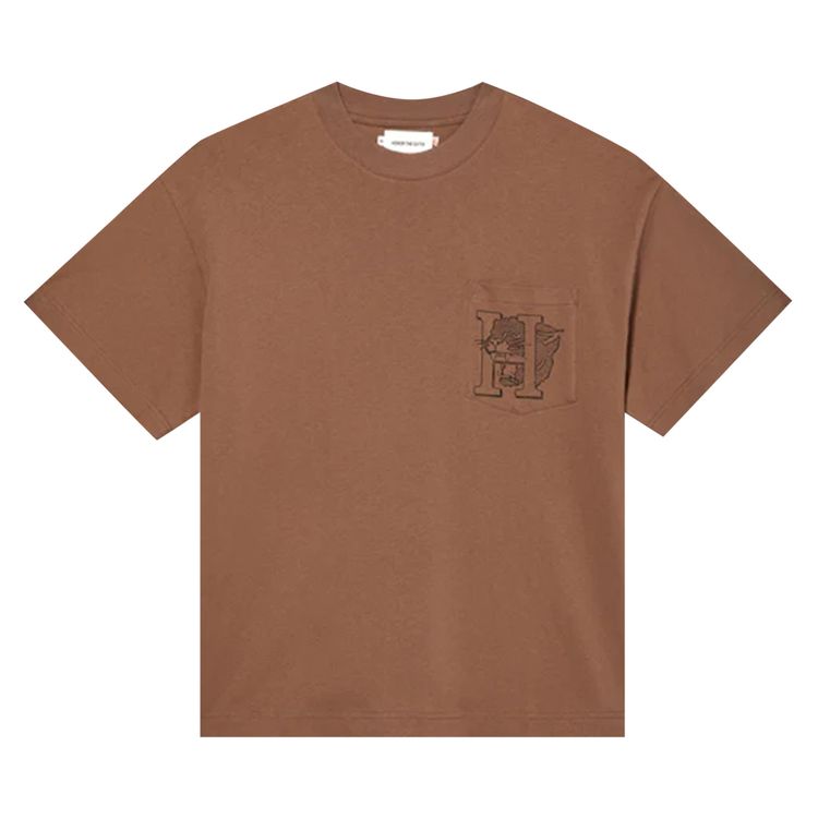 Buy Honor The Gift Mascot Pocket Short-Sleeve Tee 'Brown' - HTG220342 ...