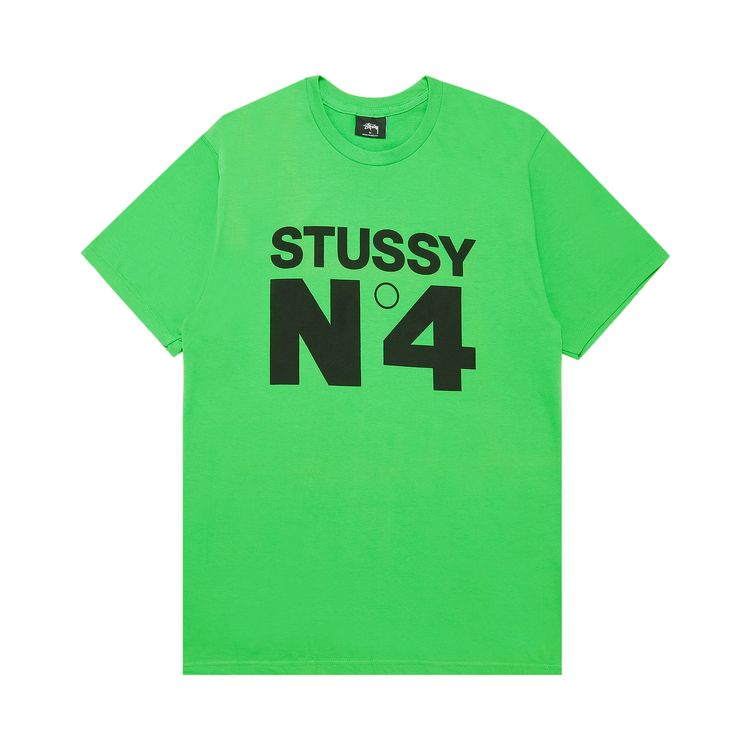Buy Stussy No. 4 Tee 'Kelly' - 1903512 KELL | GOAT
