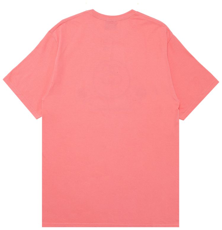 Buy Stussy Smiley Link Tee 'Pink' - 1903733 PINK | GOAT