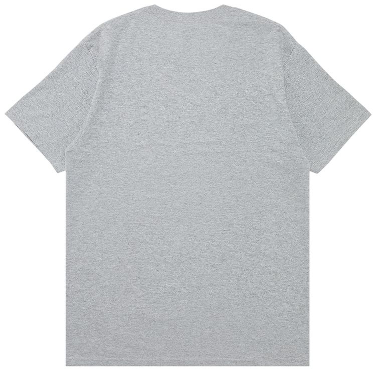 Buy Stussy Cursive Basic Logo Tee 'Grey Heather' - 0535 100000103CBLT GREY | GOAT