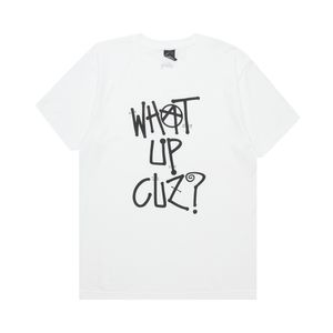Buy Stussy What Up Cuz? Tee 'White' - 1903052 WHIT | GOAT