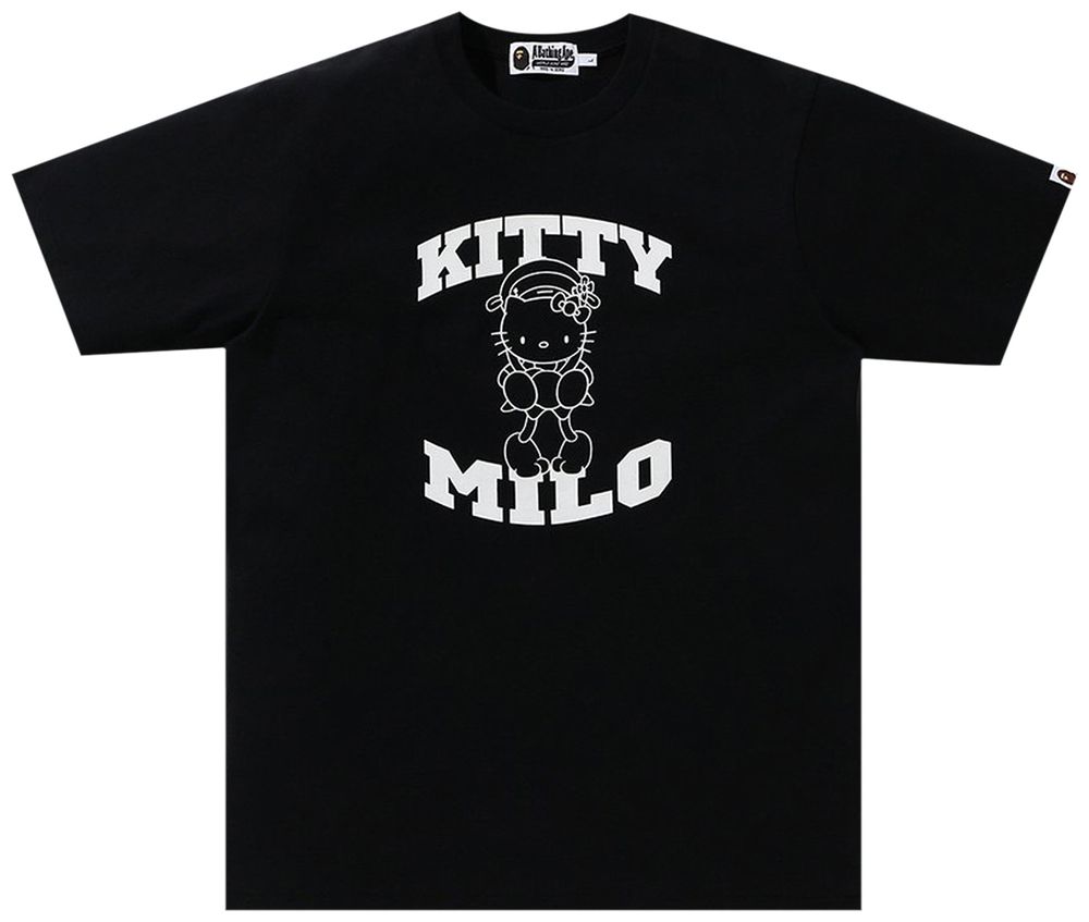 Buy BAPE Baby Milo x Hello Kitty Tee # 1 'Black' - 2H23 109 928 BLACK ...