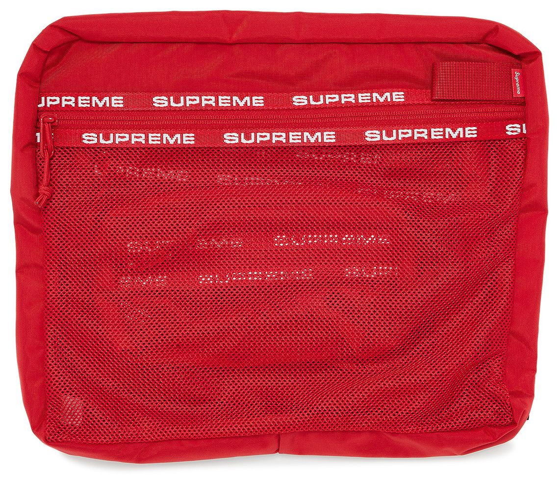 Buy Supreme Organizer Pouch Set 'Red' - FW22B21 RED | GOAT