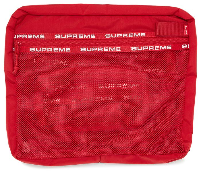 Buy Supreme Organizer Pouch Set 'Red' - FW22B21 RED | GOAT