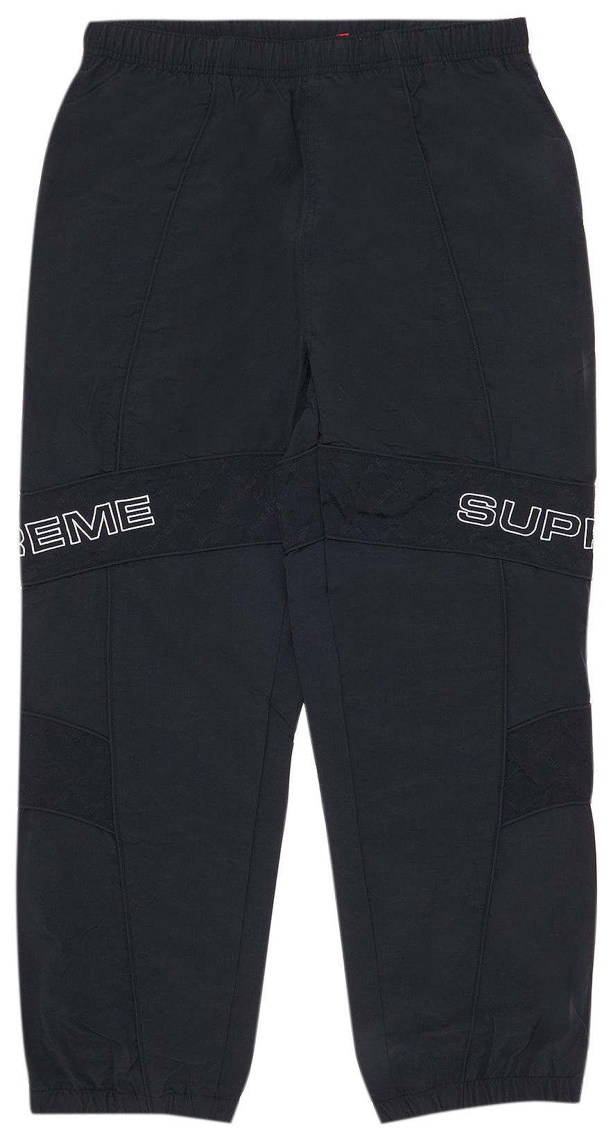 Buy Supreme Jacquard Panel Track Pant 'Black' - FW22P46 BLACK | GOAT