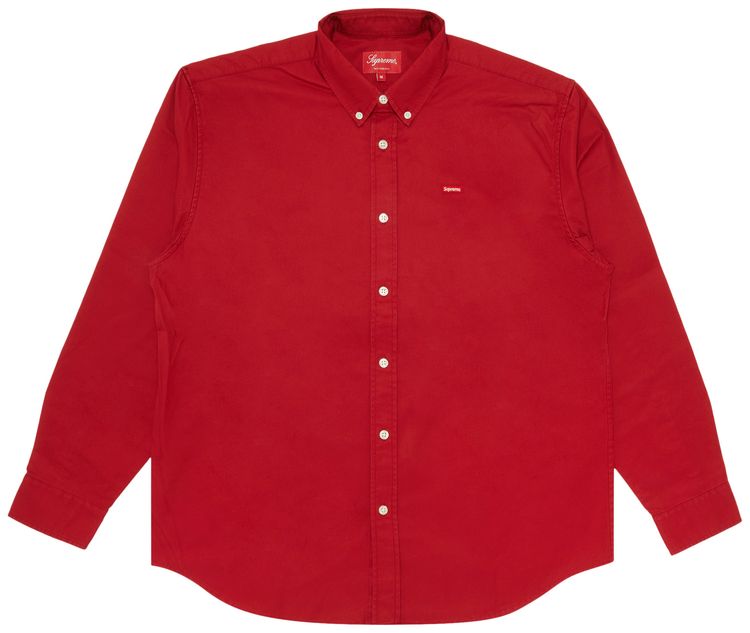 Buy Supreme Small Box Shirt 'Red' - FW22S7 RED | GOAT