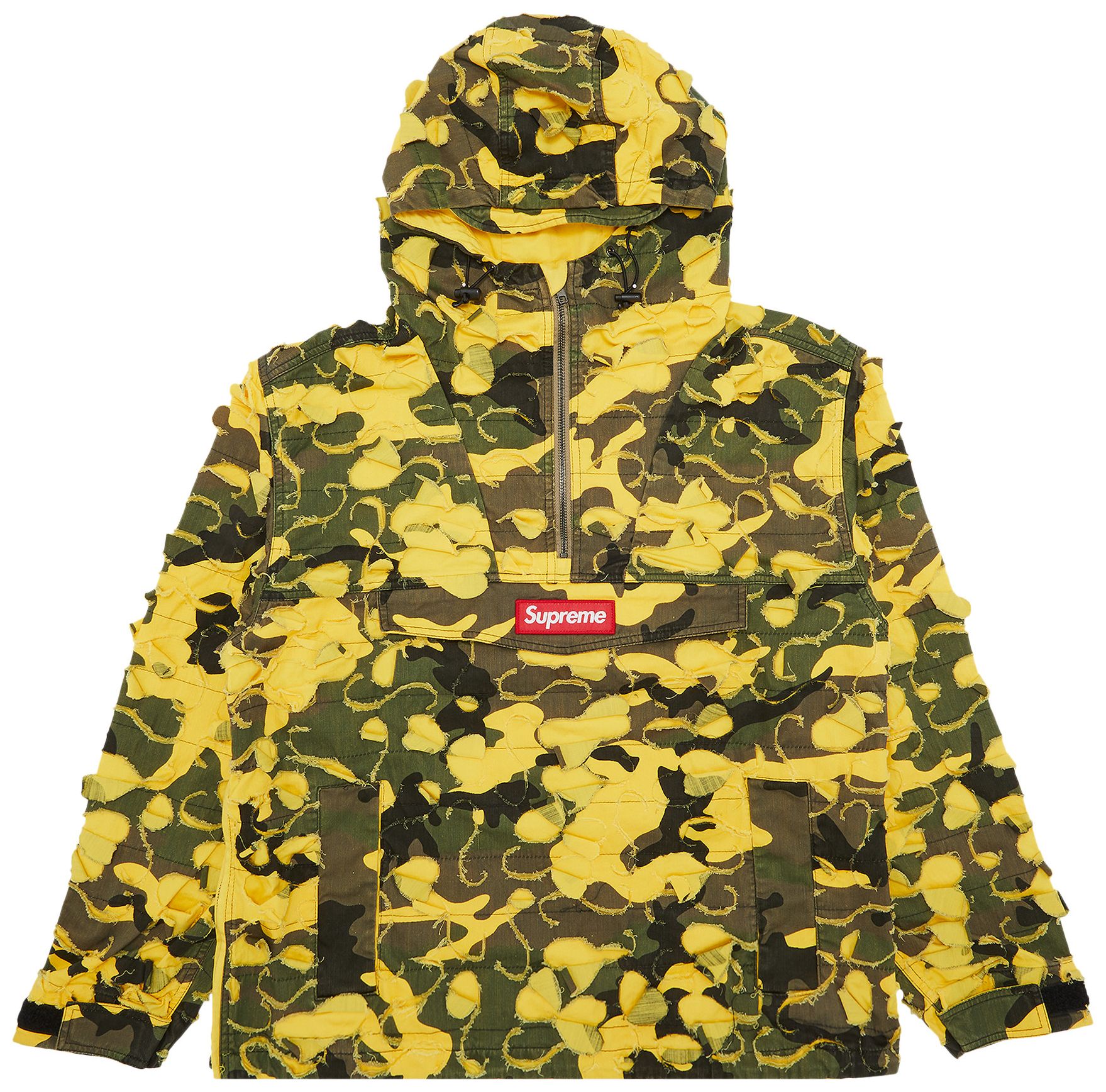 Buy Supreme x Griffin Anorak 'Yellow Camo' - FW22J101 YELLOW CAMO | GOAT