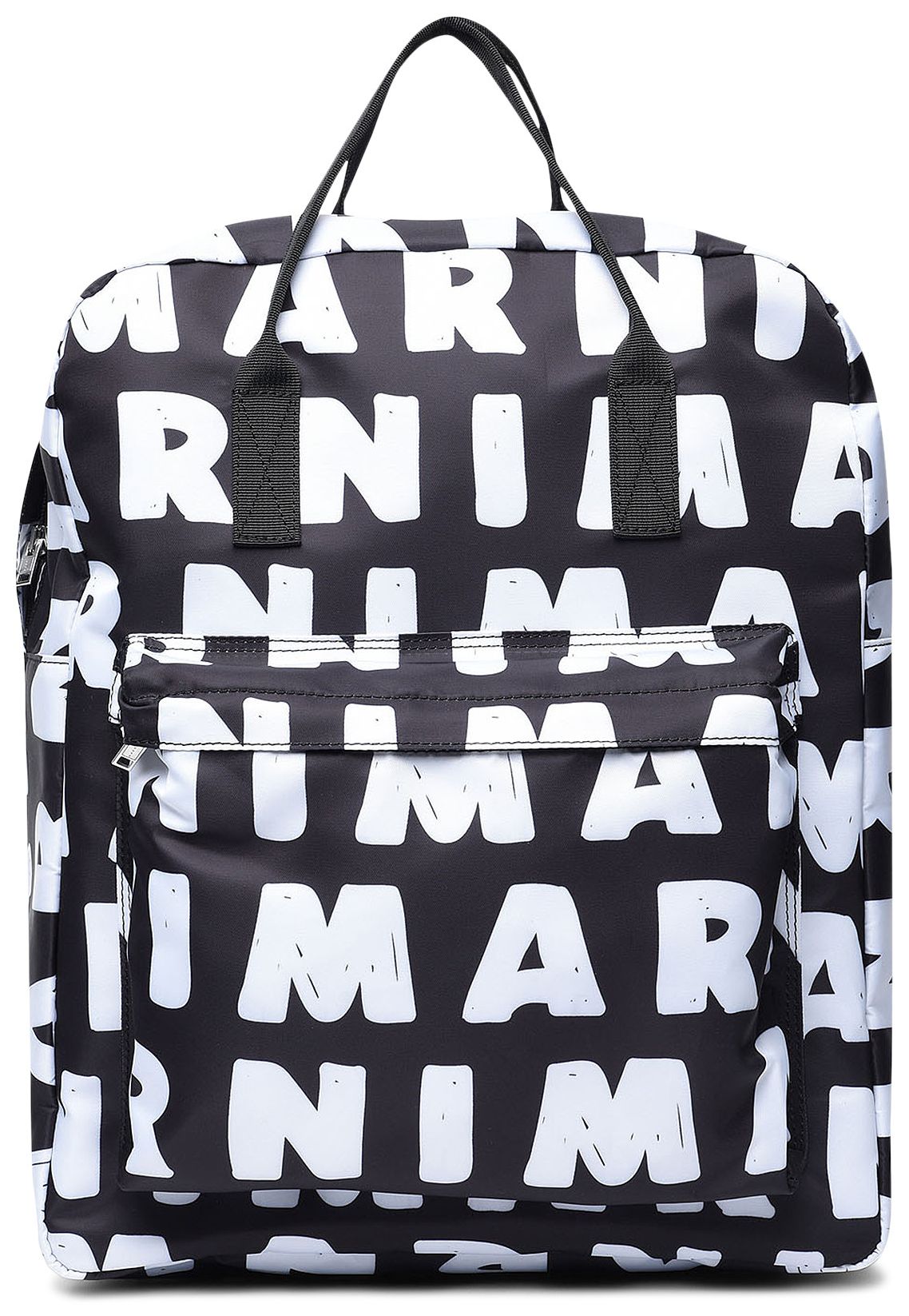 Buy Marni Kids Logo Print Backpack 'Black' - M00633 M00N0 0M900 | GOAT