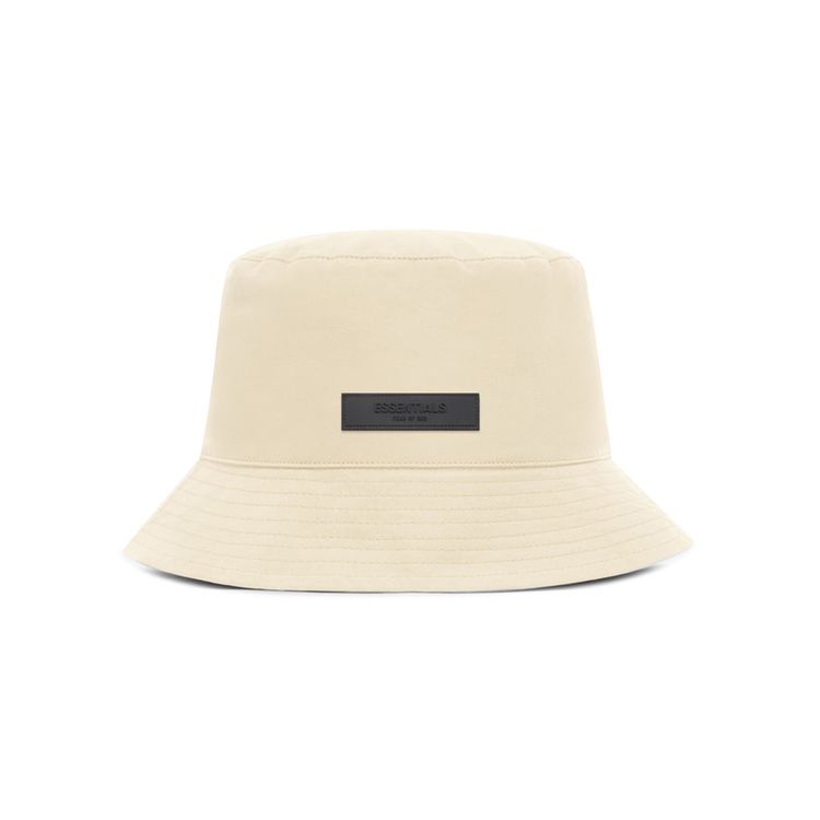 Buy Fear of God Essentials Bucket Hat 'Egg Shell' - 642SU224000F | GOAT