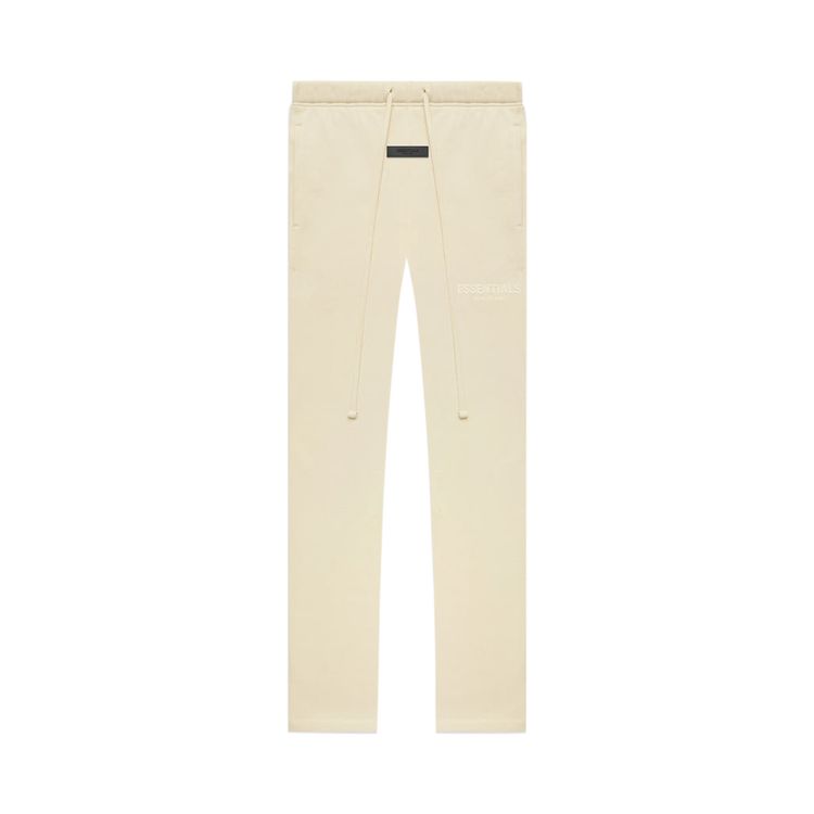 Buy Fear of God Essentials Relaxed Sweatpant 'Egg Shell' - 130SU222040F ...