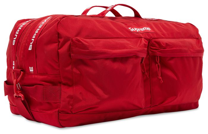 Buy Supreme Duffle Bag 'Red' - FW22B8 RED | GOAT