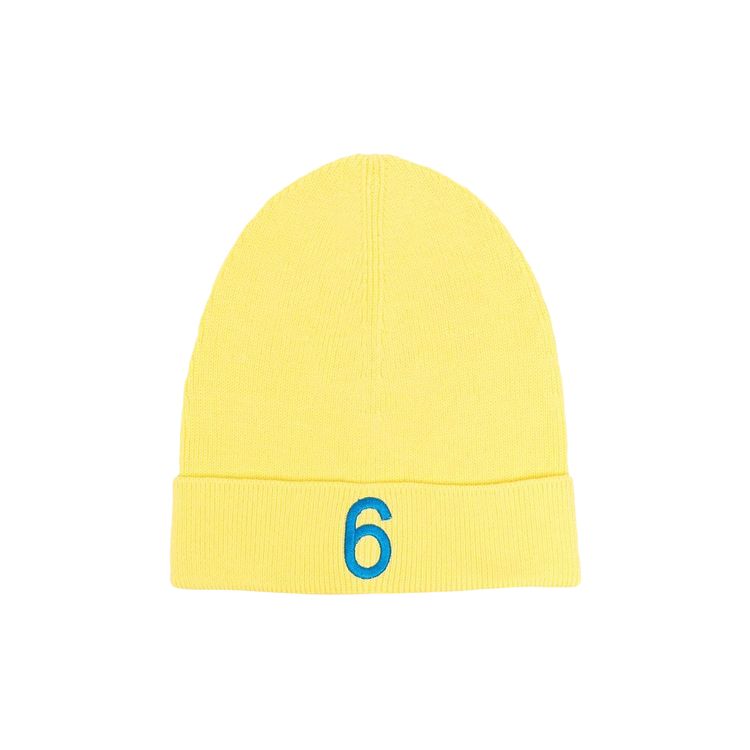 Buy MM6 Maison Margiela Kids Beanie 'Yellow' - M60279 MM061 M6200 | GOAT