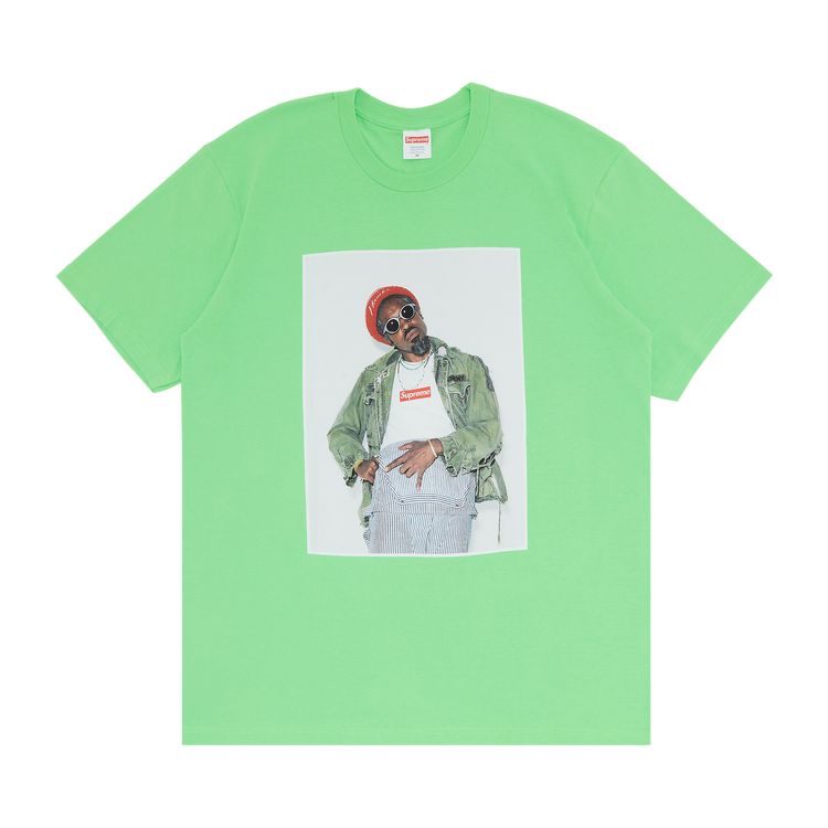 Buy Supreme André 3000 Tee 'Lime' - FW22T51 LIME | GOAT