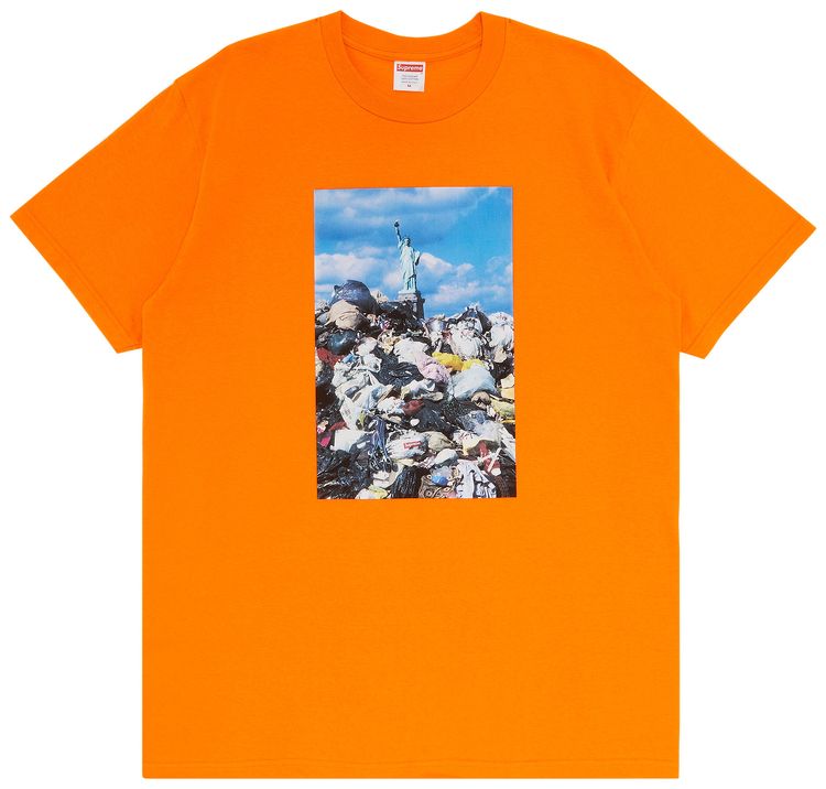 Buy Supreme Trash Tee 'Orange' - FW22T15 ORANGE | GOAT
