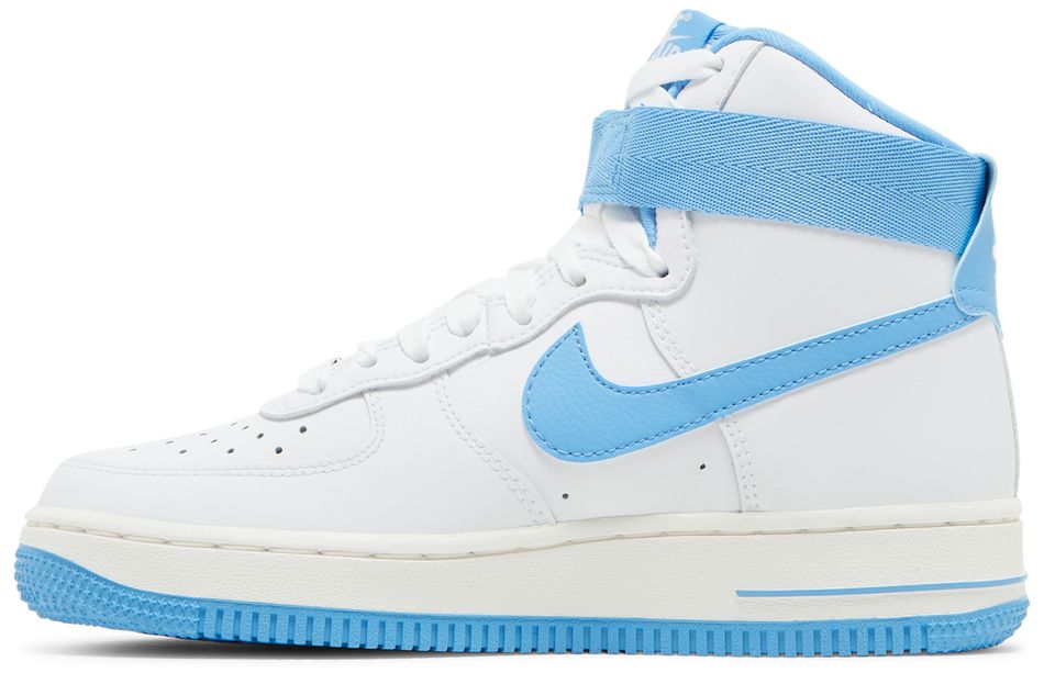 Buy Nike Wmns Air Force 1 High 'White University Blue' - DX3805 100 | GOAT