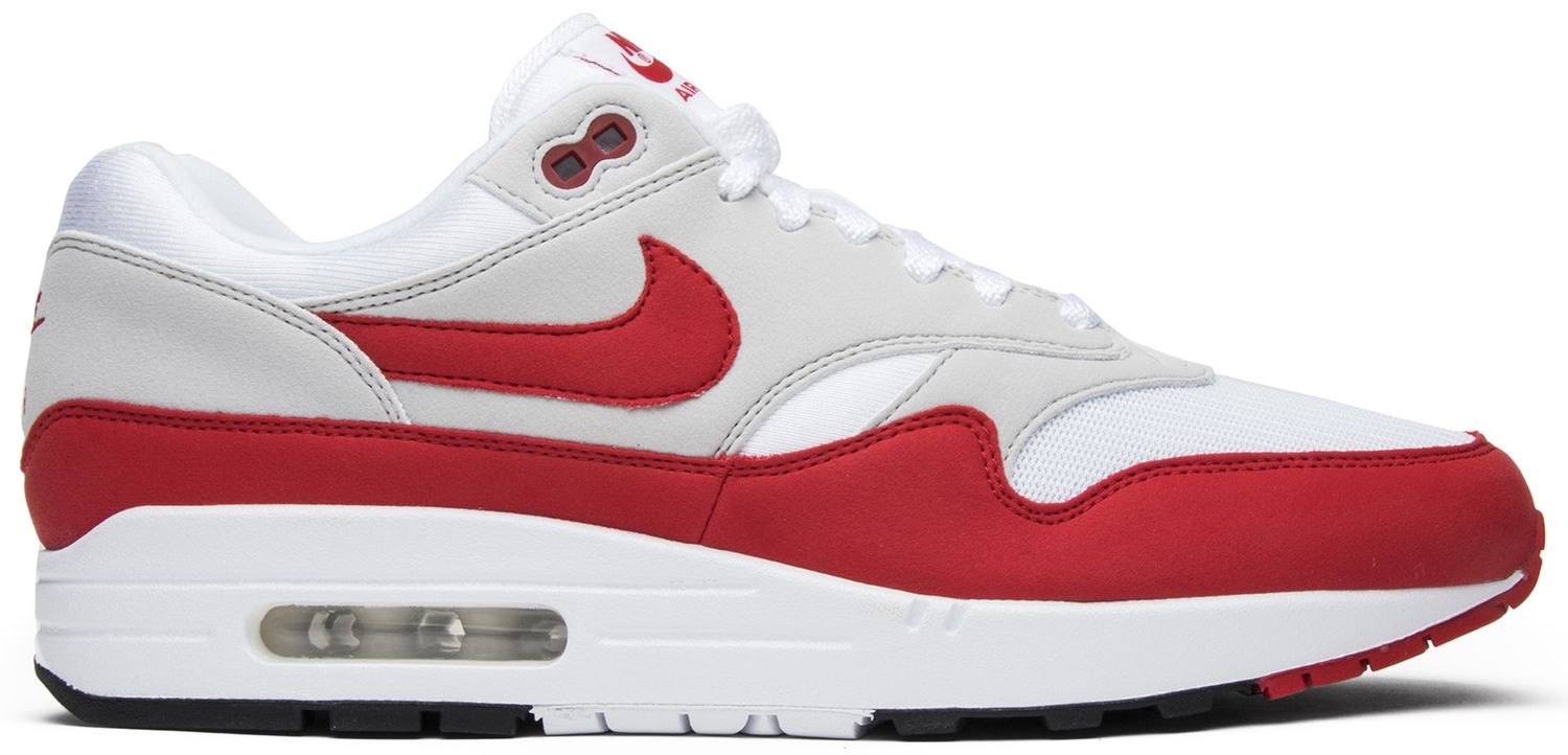 Buy Nike Air Max 1 OG Anniversary 'Red' 2017 Re-Release - 908375 103 | GOAT