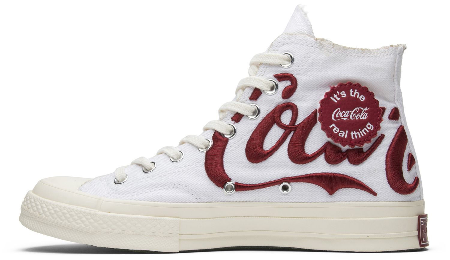 Buy Converse Kith x Coca-Cola x Chuck 70 'White Red' - 160286C | GOAT