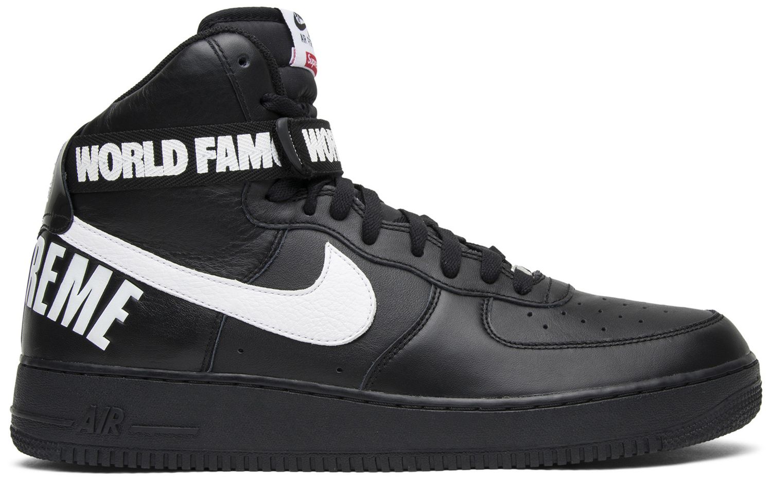 Buy Supreme x Nike Air Force 1 High SP 'Black' - 698696 010 | GOAT