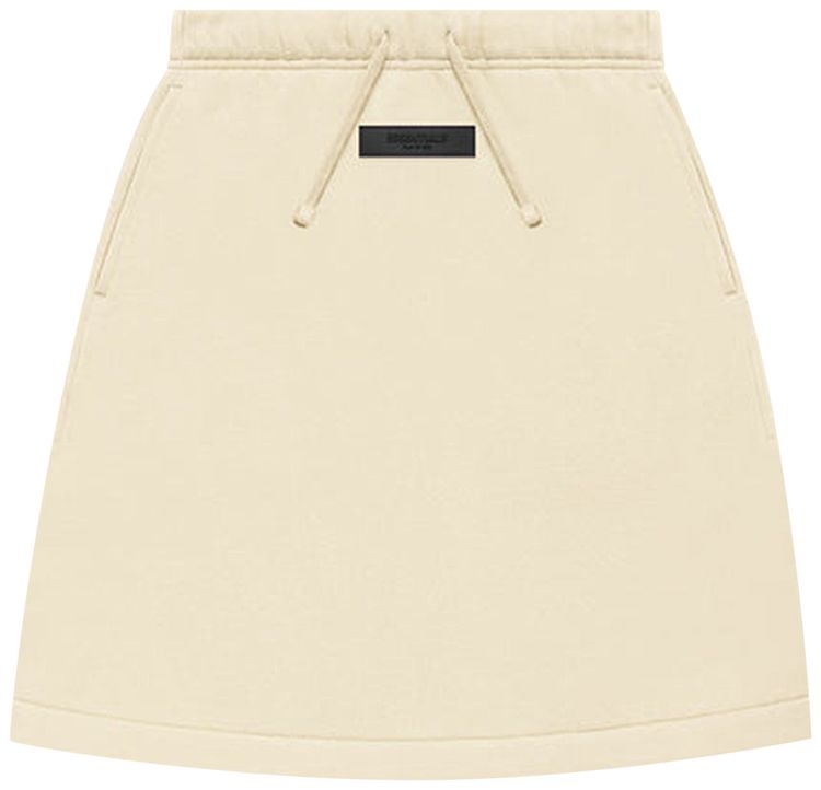 Buy Fear of God Essentials Mid Length Skirt 'Egg Shell' - 785SU224010K ...