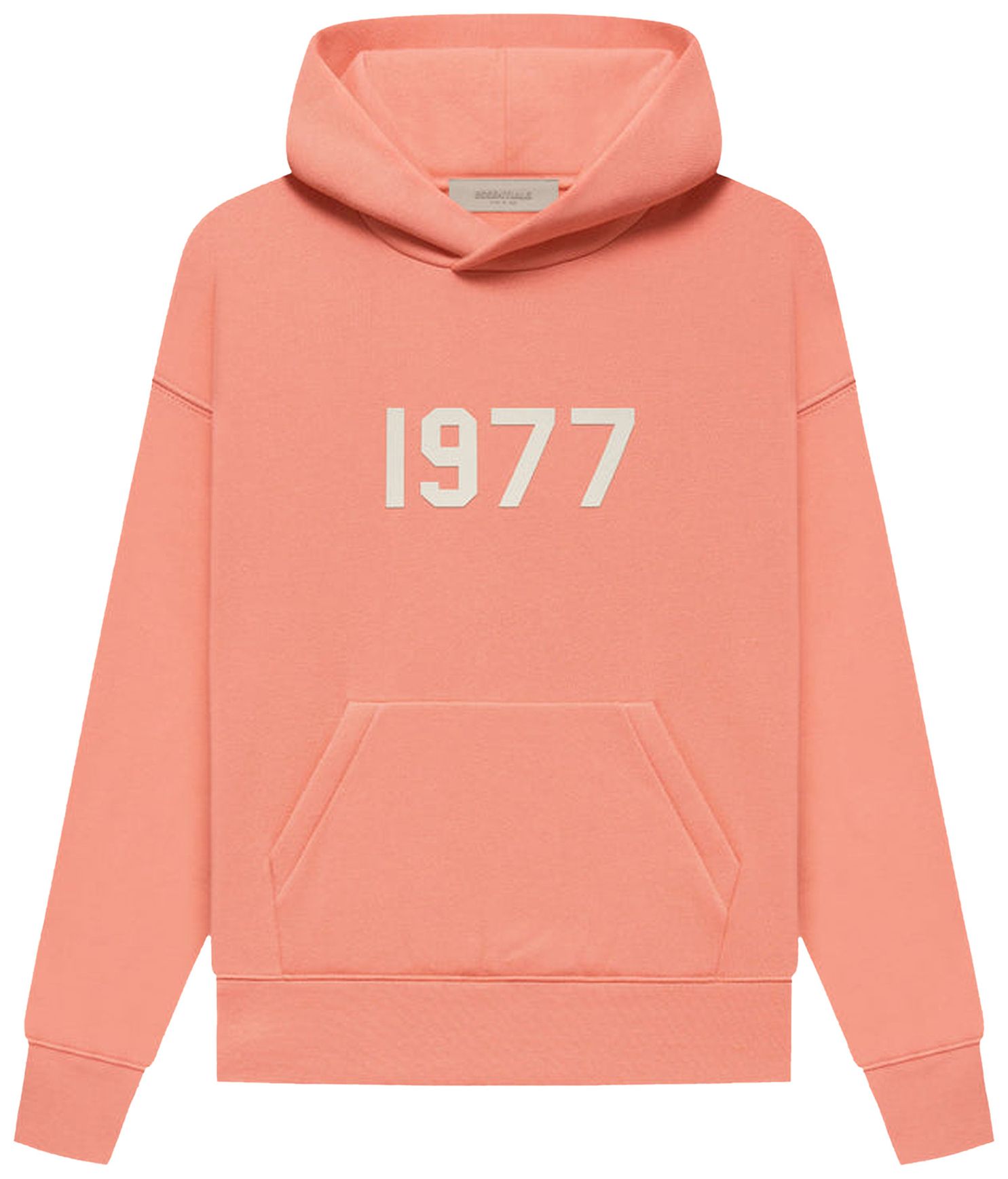 Buy Fear of God Essentials Hoodie 'Coral' - 785SU222042K | GOAT